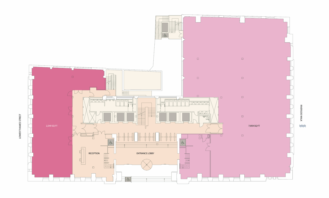 Adelaide House | 129,000 SQ FT Art Deco landmark, with a spectacular ...