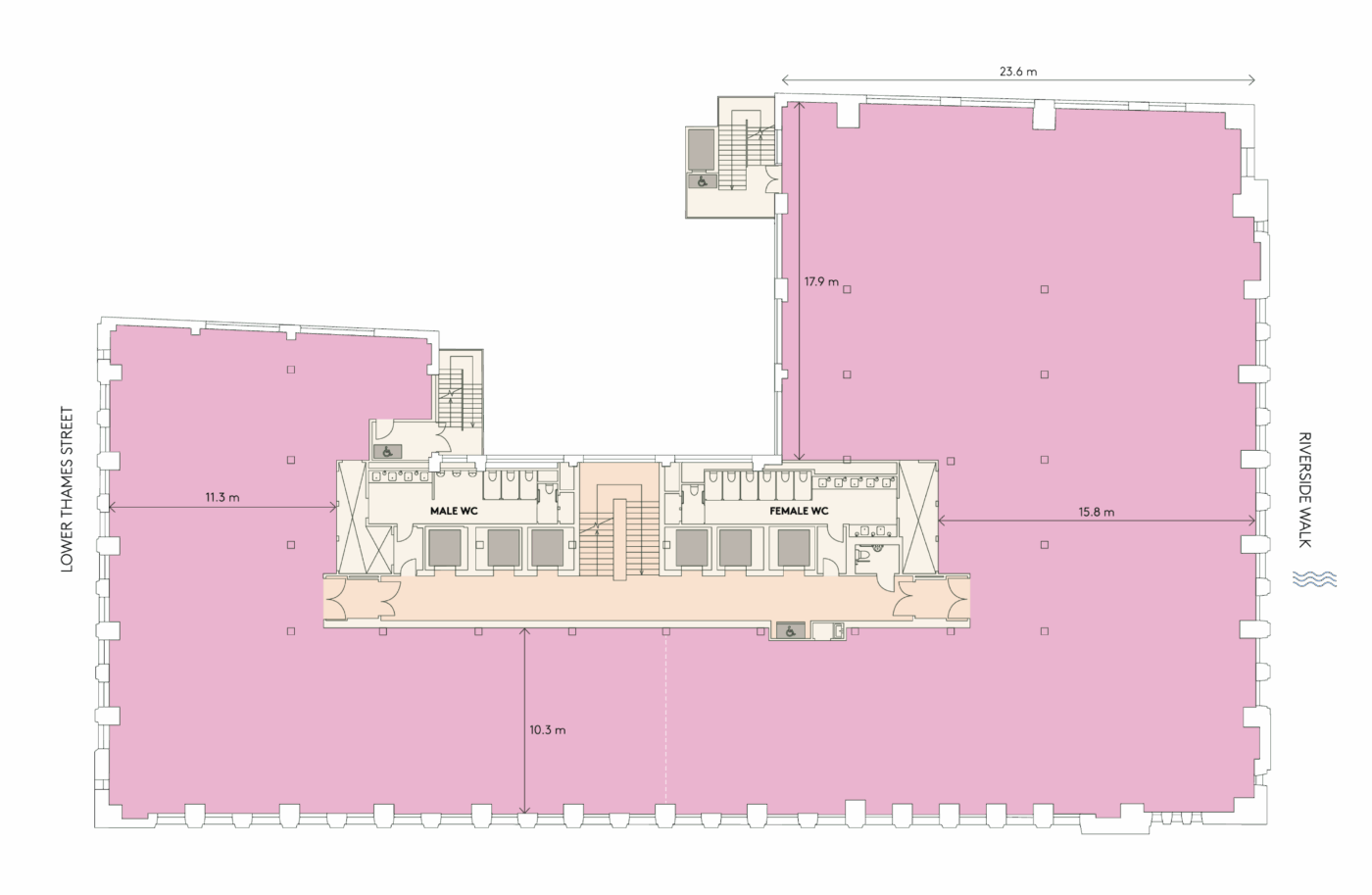 Adelaide House | 129,000 SQ FT Art Deco landmark, with a spectacular ...